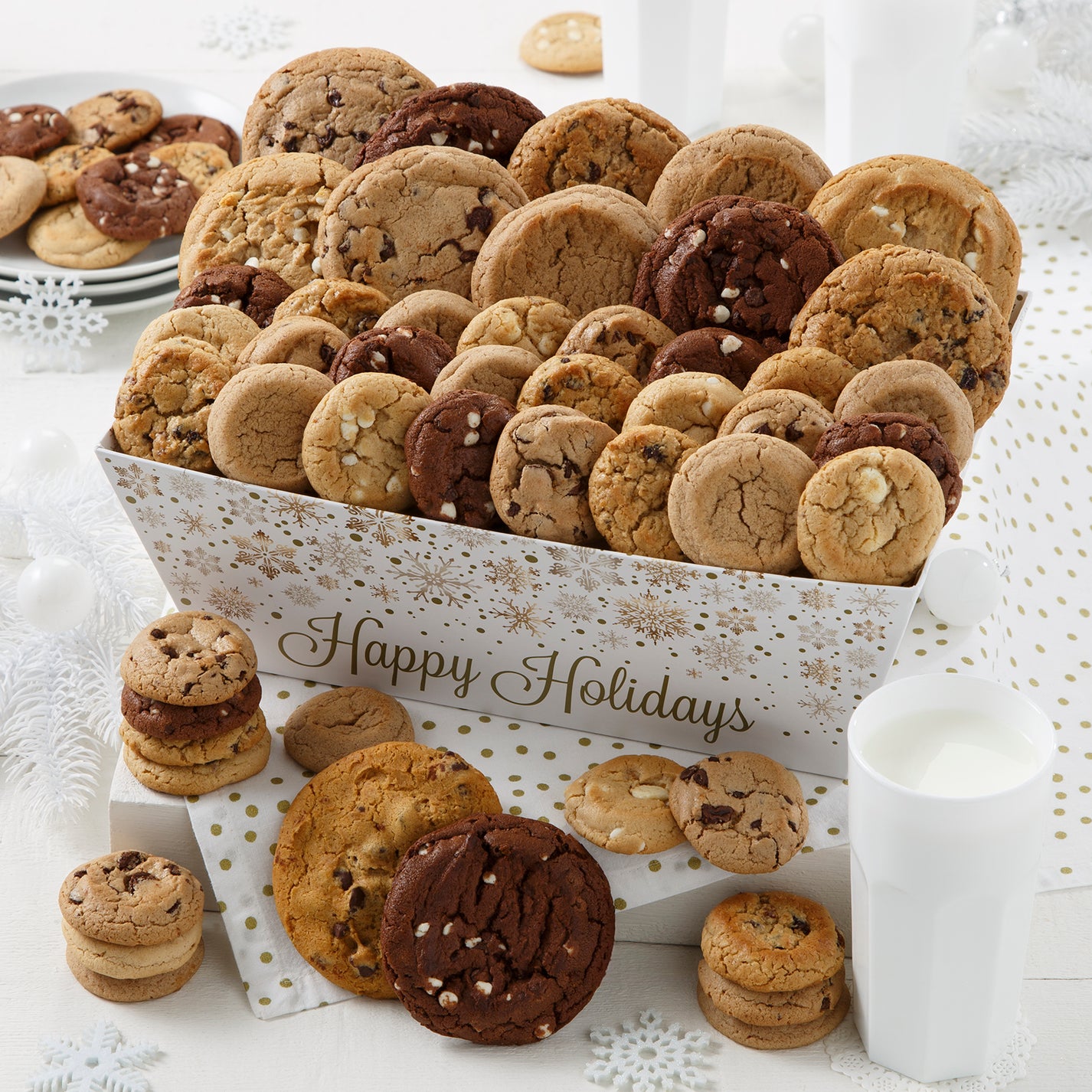 Snow Flurry Large Cookie Crate | Mrs. Fields