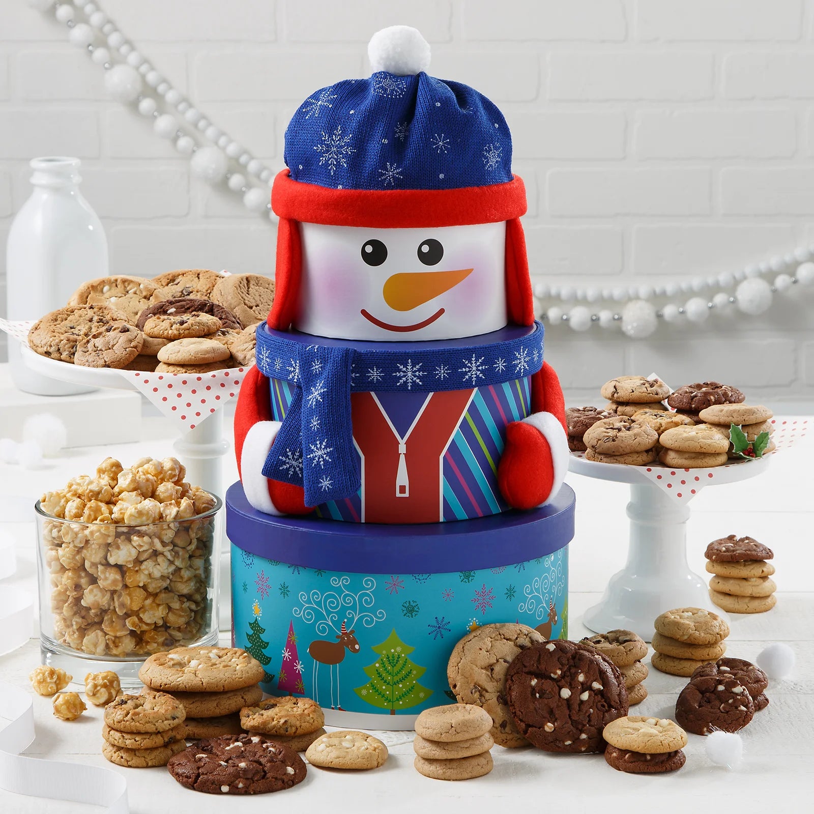 Abundant Snowman Tower – Mrs. Fields