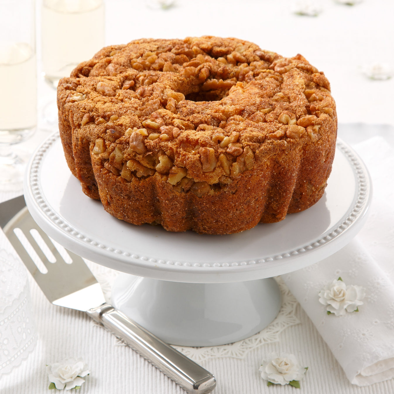 8 Inch Cinnamon Walnut Coffee Cake | Mrs. Fields